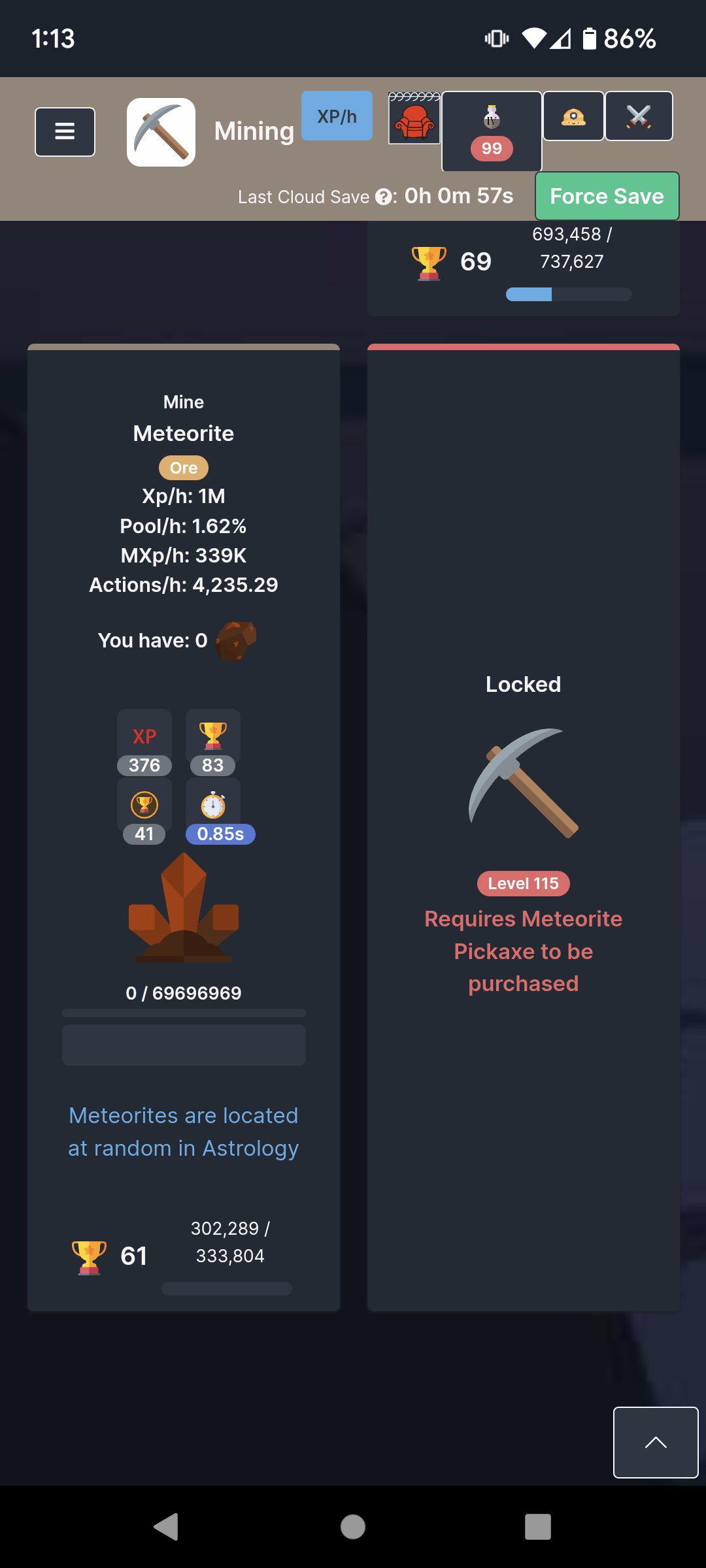 [Bug]: Meteorite HP Missing · Issue #3022 · MelvorIdle/melvoridle.github.io · GitHub