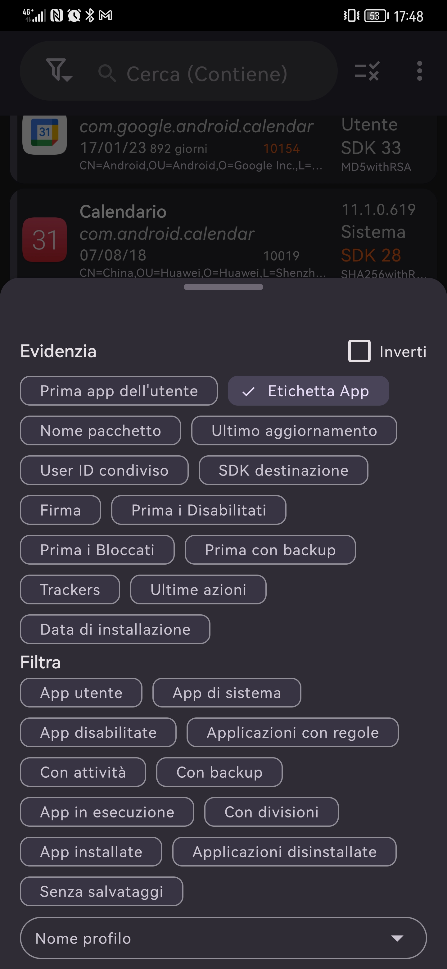 Cannot see all installed apps on main page · Issue #976 · MuntashirAkon/AppManager · GitHub