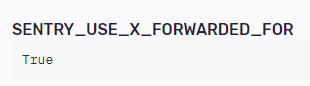 SENTRY_USE_X_FORWARDED_FOR not working · Issue #1112 · getsentry/relay ...