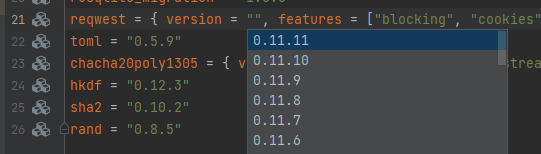 Plugin Does Not Know About Latest Crate Versions · Issue 10199 · Intellij Rustintellij Rust