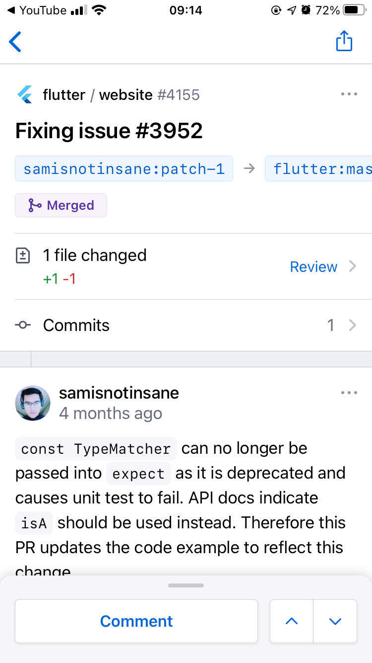 Update code example on 'Mock dependencies using Mockito' page · Issue #3952 · flutter/website ...