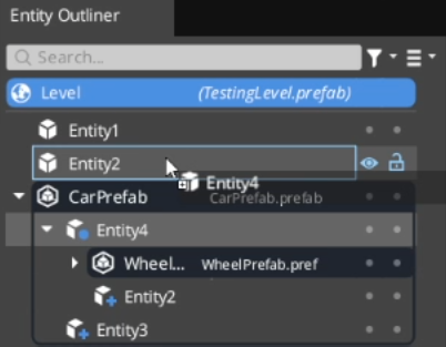 Reparenting a prefab entity to the level prefab causes a crash · Issue #13823 · o3de/o3de · GitHub