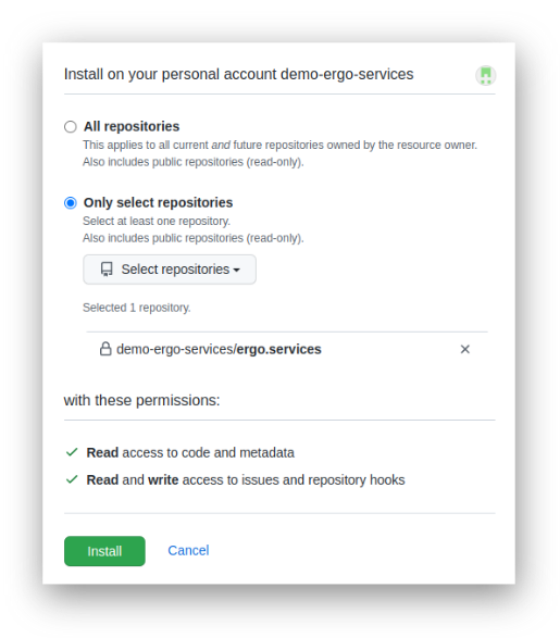 GitHub Apps - Ergo Services Support · GitHub