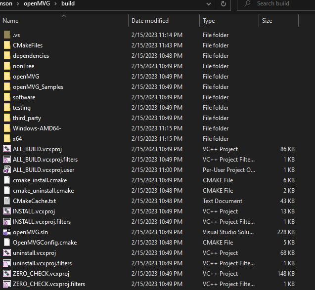 Getting Access Denied on VS 2022 when compiling openMVG solution · Issue #2166 · openMVG/openMVG ...