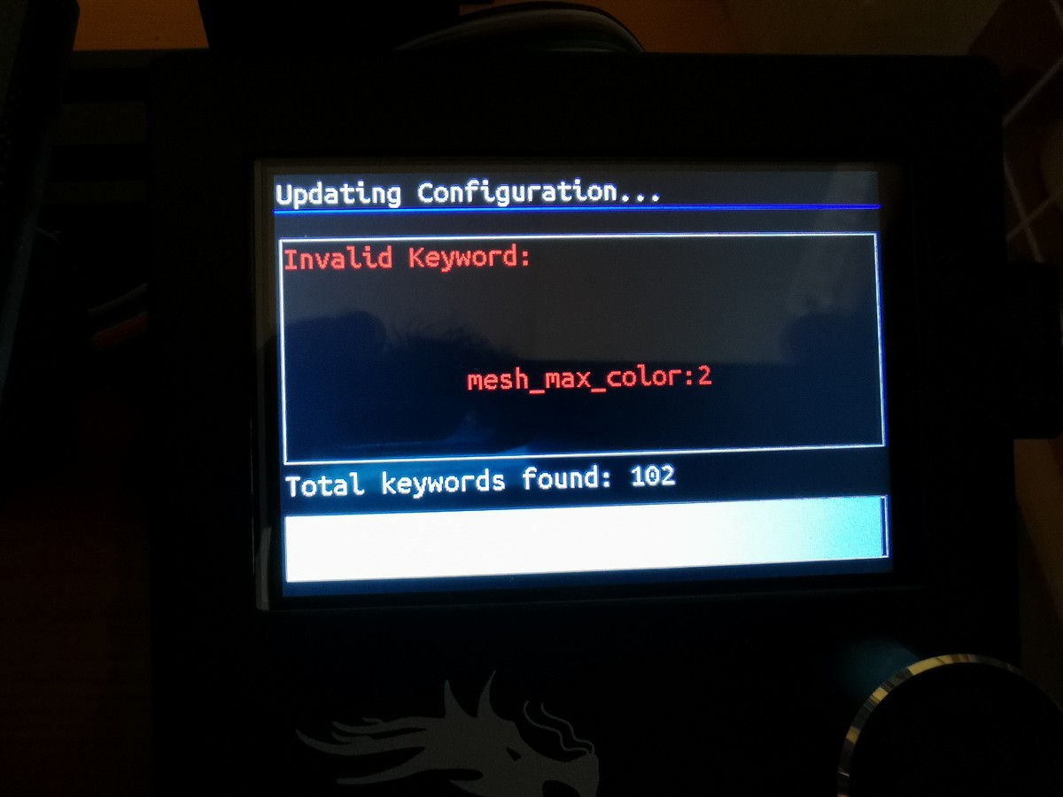 [BUG] Installing pre-configured firmware give errors/warnings · Issue ...