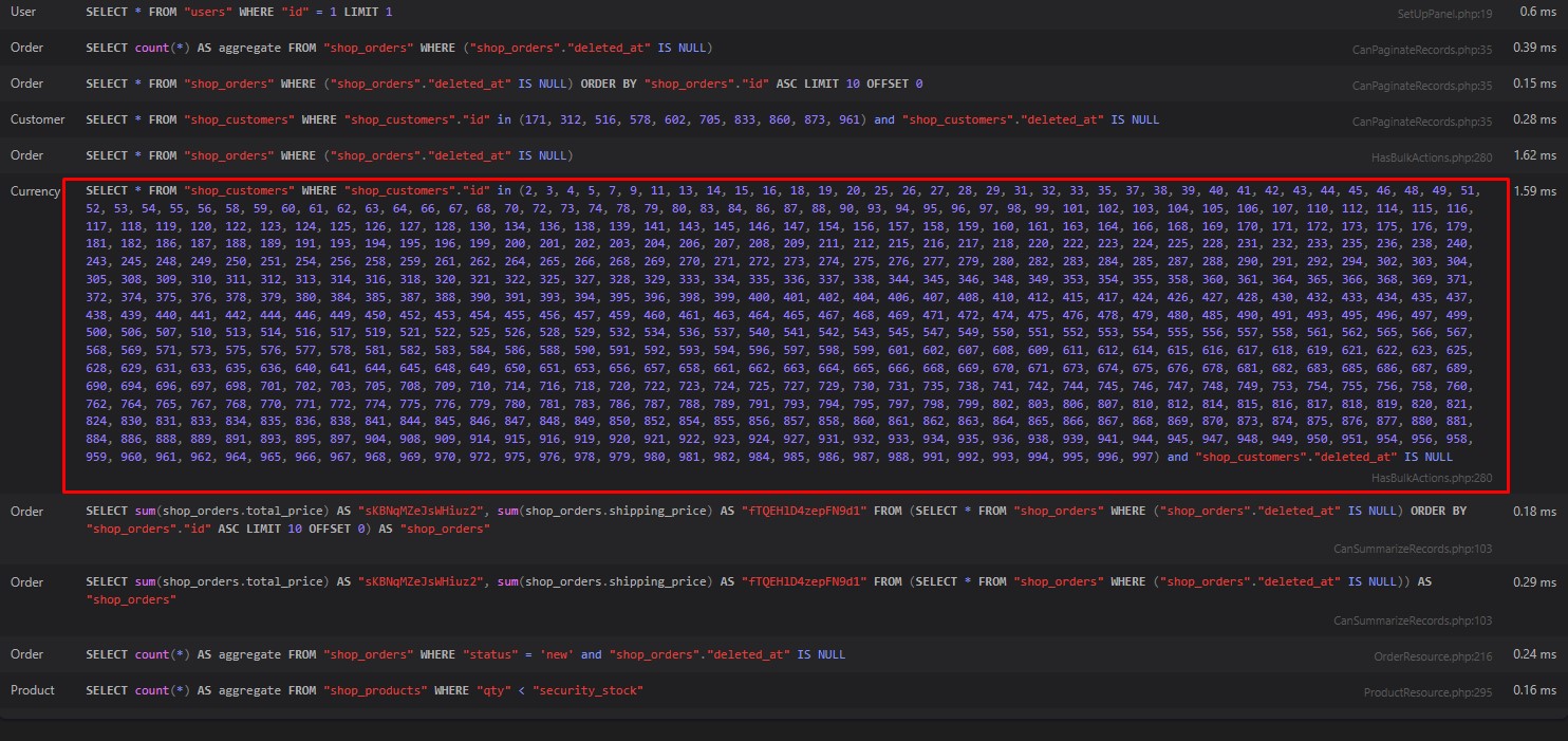 Disabling bulk actions for some rows should not check all records in the database table · Issue ...