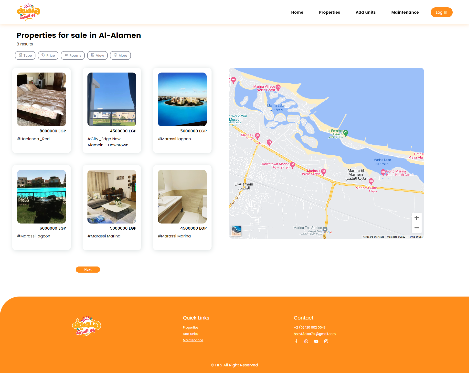 GitHub - ayasaid242000/Hansyf_F_Elsahel_company: A Real estate website , this site specialized ...
