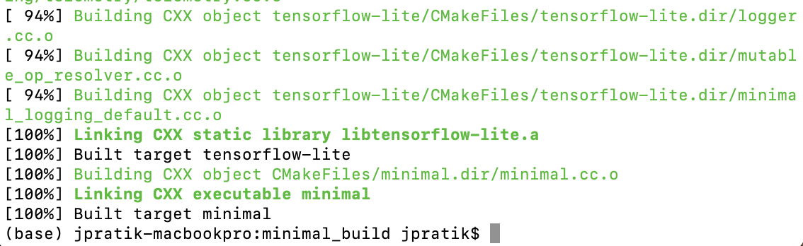 Tensorflow Lite C Minimal Example Build · Issue 60829 · Tensorflowtensorflow · Github 9997
