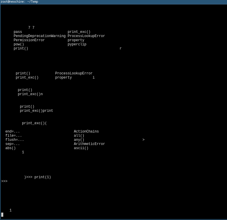 Help regarding weird display when 2>&1 and using tee. · Issue #536 · prompt-toolkit/ptpython ...