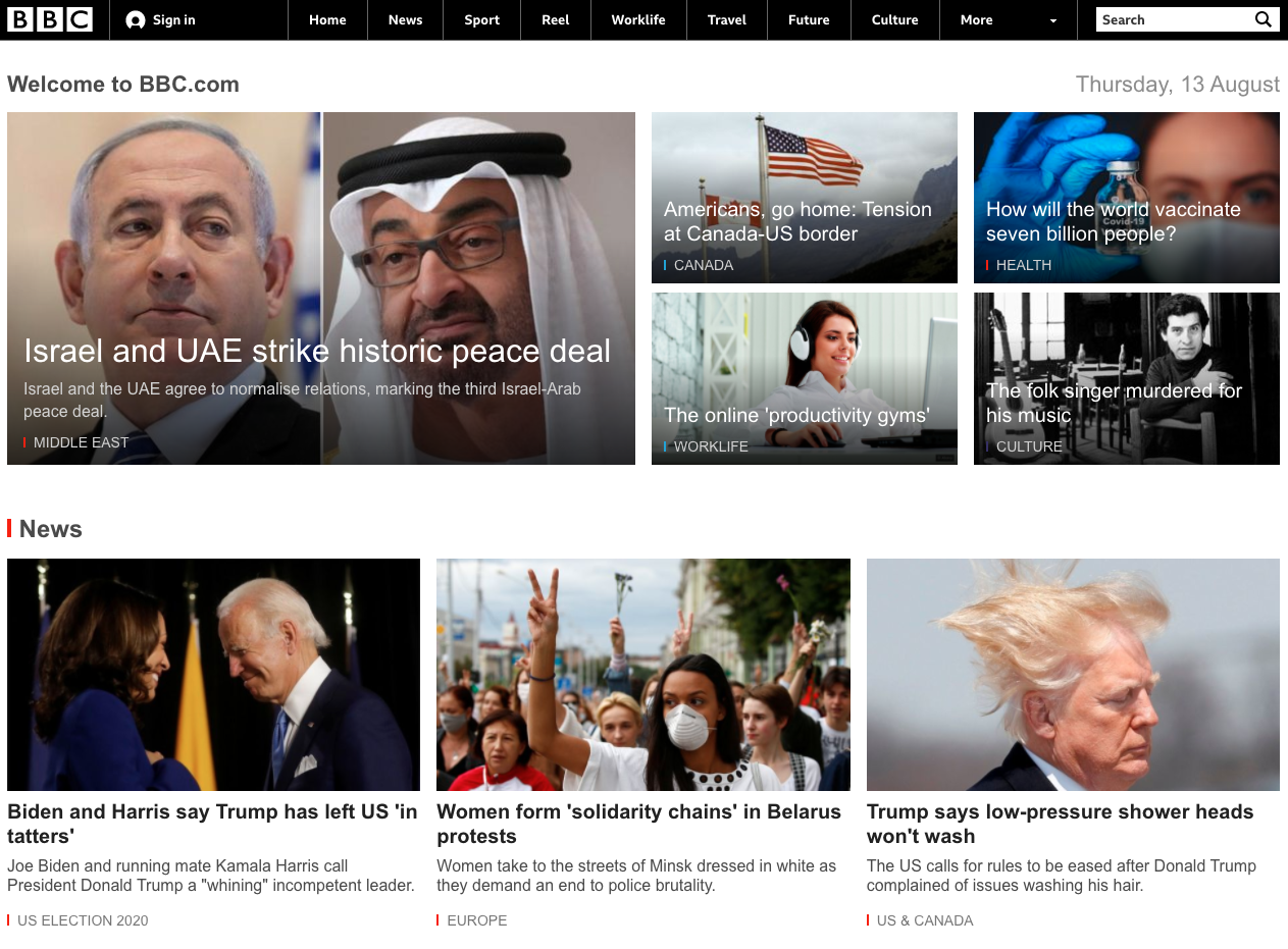 GitHub - soynassir/BBC-website: Simple html code of the BBC website ...