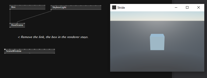 SceneWindow shows a scene, even if it's disconnected. · Issue #203 · vvvv/VL.StandardLibs · GitHub
