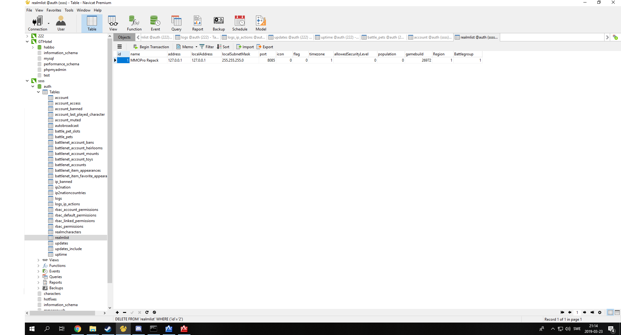 cannot log in to the srrver · Issue #23132 · TrinityCore/TrinityCore · GitHub