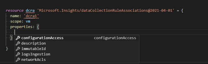 Incorrect schema for Microsoft.Insights/dataCollectionRuleAssociations · Issue #3541 · Azure ...