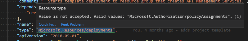 Types not recognized at subscription level · Issue #236 · microsoft ...