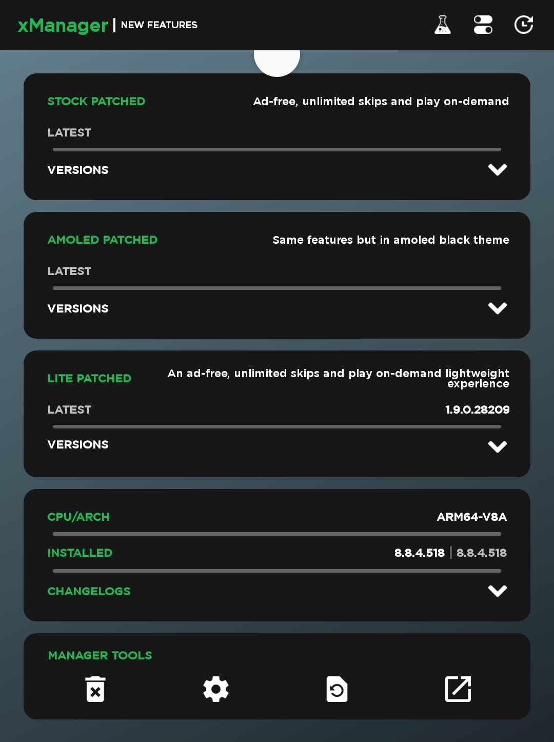 Latest manager doesn't show versions · Issue #268 · Team-xManager ...