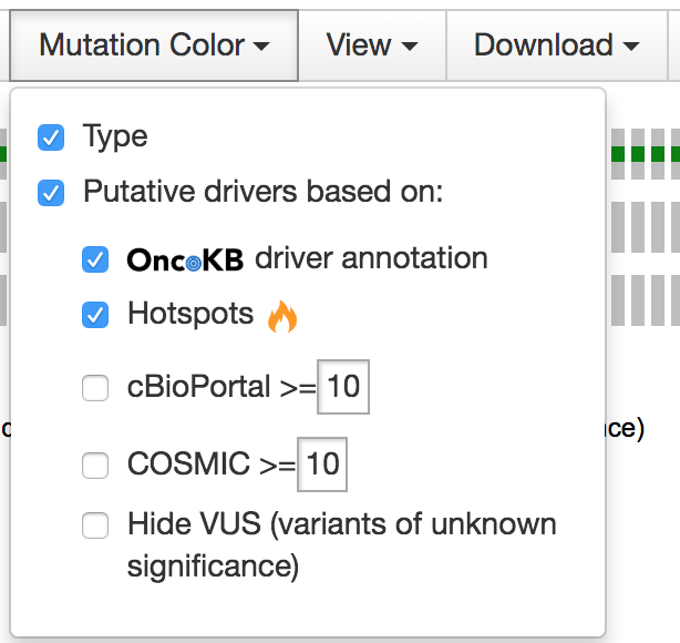 enhance oncoprint filtering · Issue #2422 · cBioPortal/cbioportal · GitHub