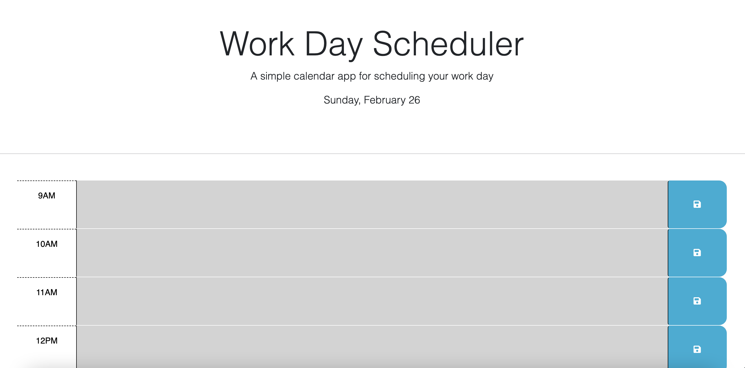 GitHub - Leesaal/WorkDayScheduler: A work day scheduler to view the ...
