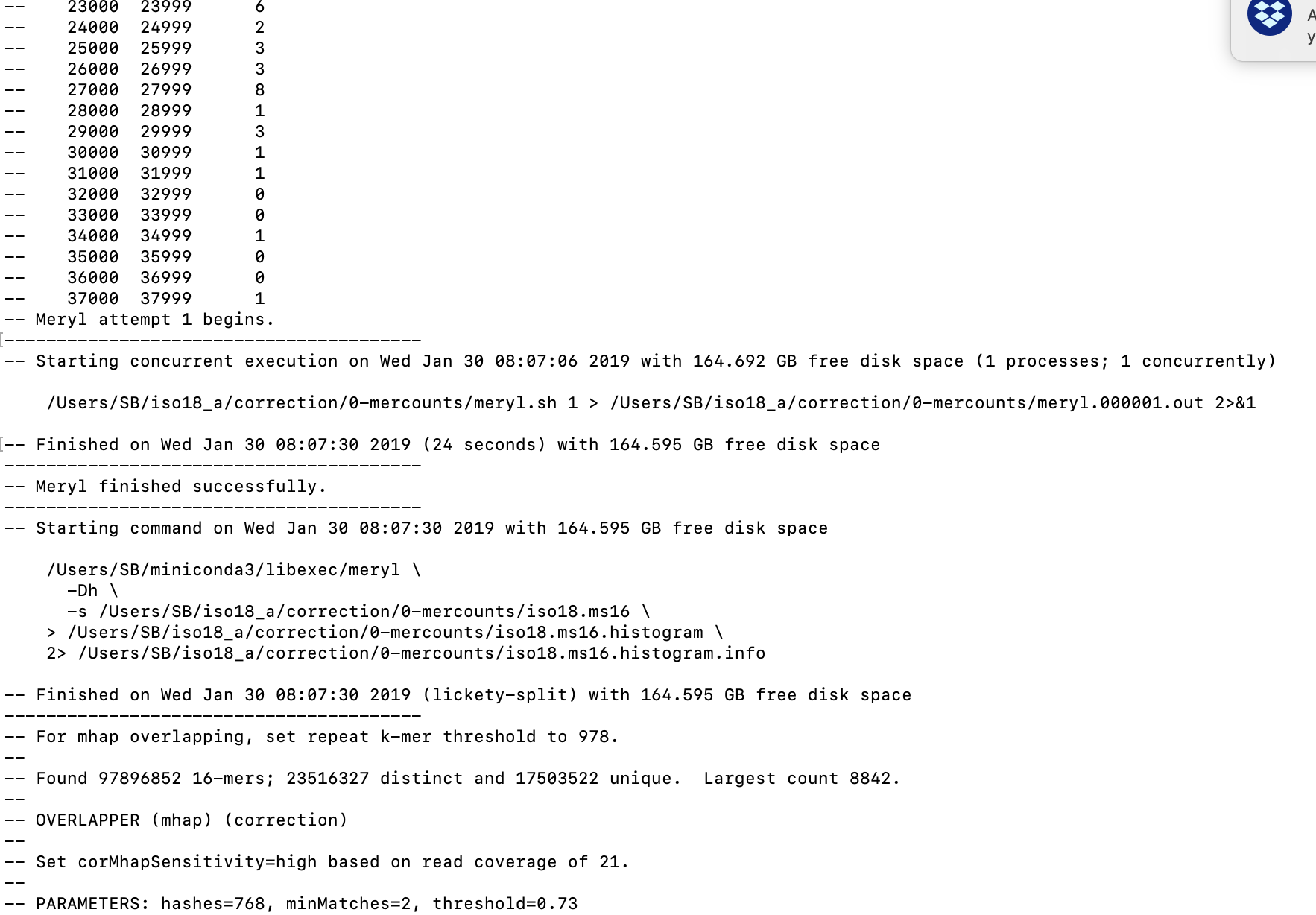 Canu correct command failed · Issue #1224 · marbl/canu · GitHub