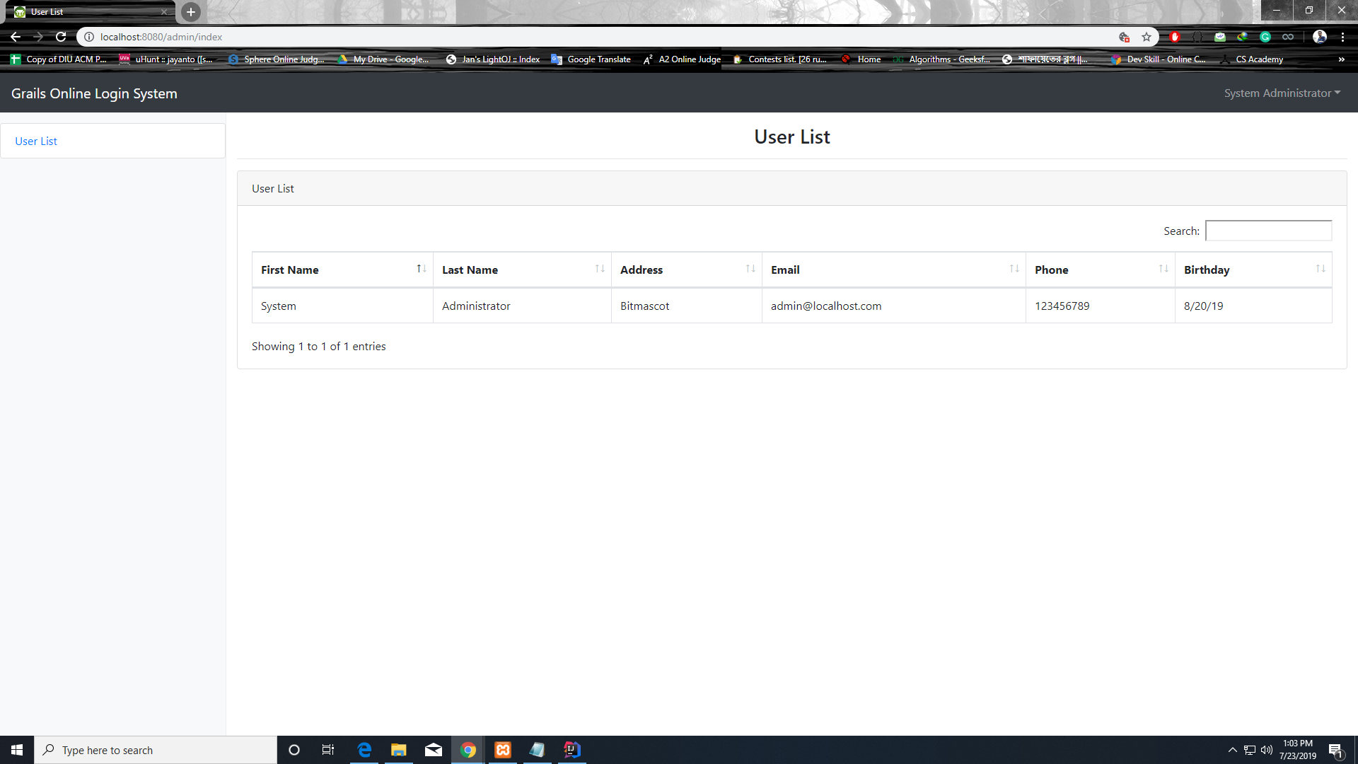 GitHub - sajal-jayanto/Grails-Online-Login-System: Groovy and Grills