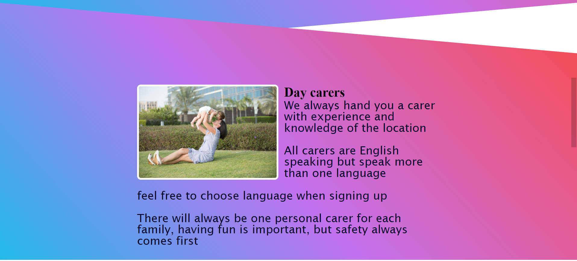 GitHub - Apollon999/Tiny-Travelers: A website for Exotic Daycare, kids daycare while on vacation