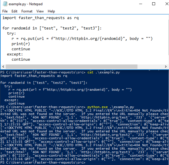 'PUT' requests stopping loop · Issue #135 · juancarlospaco/faster-than-requests · GitHub