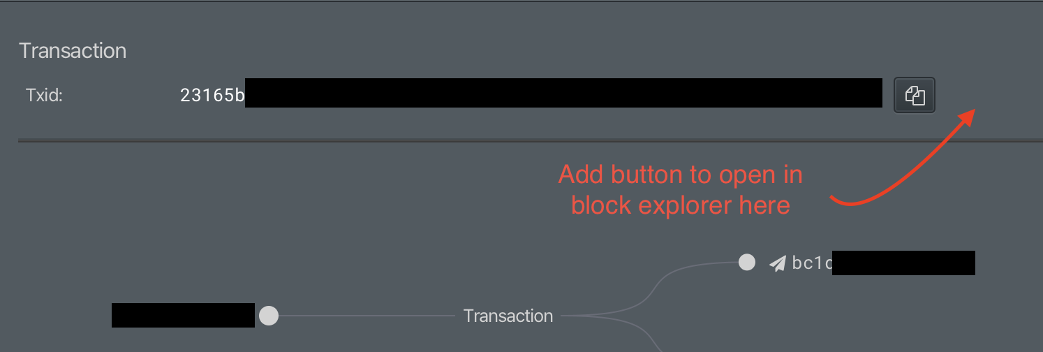 [Feature Request] Open transactions in block explorer of choice · Issue #858 · sparrowwallet ...