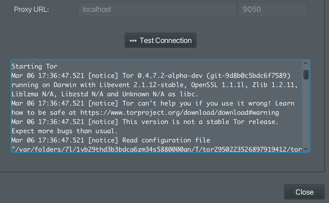 [Feature Request] Update internal Tor library · Issue #885 · sparrowwallet/sparrow · GitHub