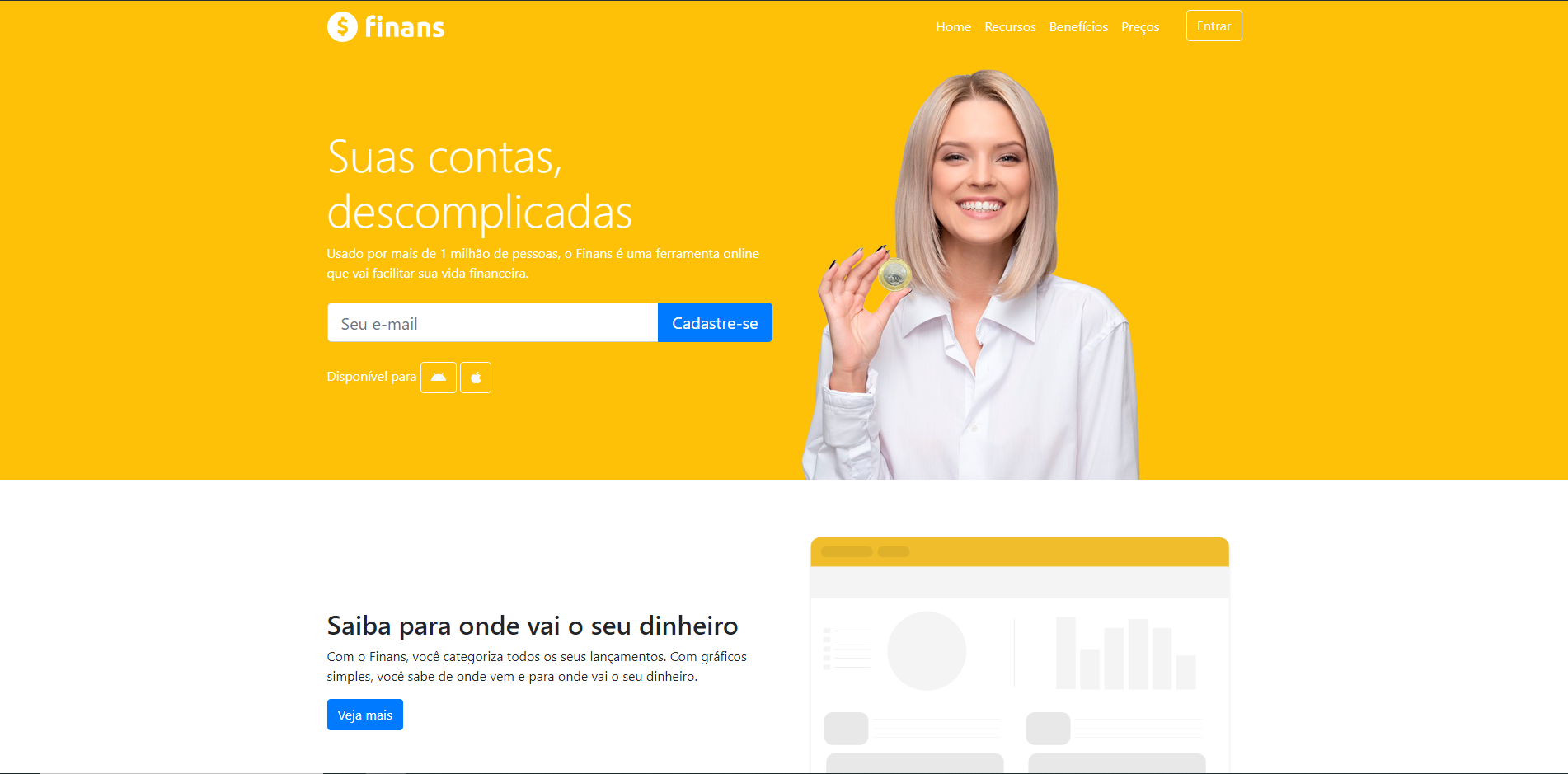 GitHub - oliveiratales/projeto-finans-bootstrap: Projeto de um página sobre o aplicativo de ...