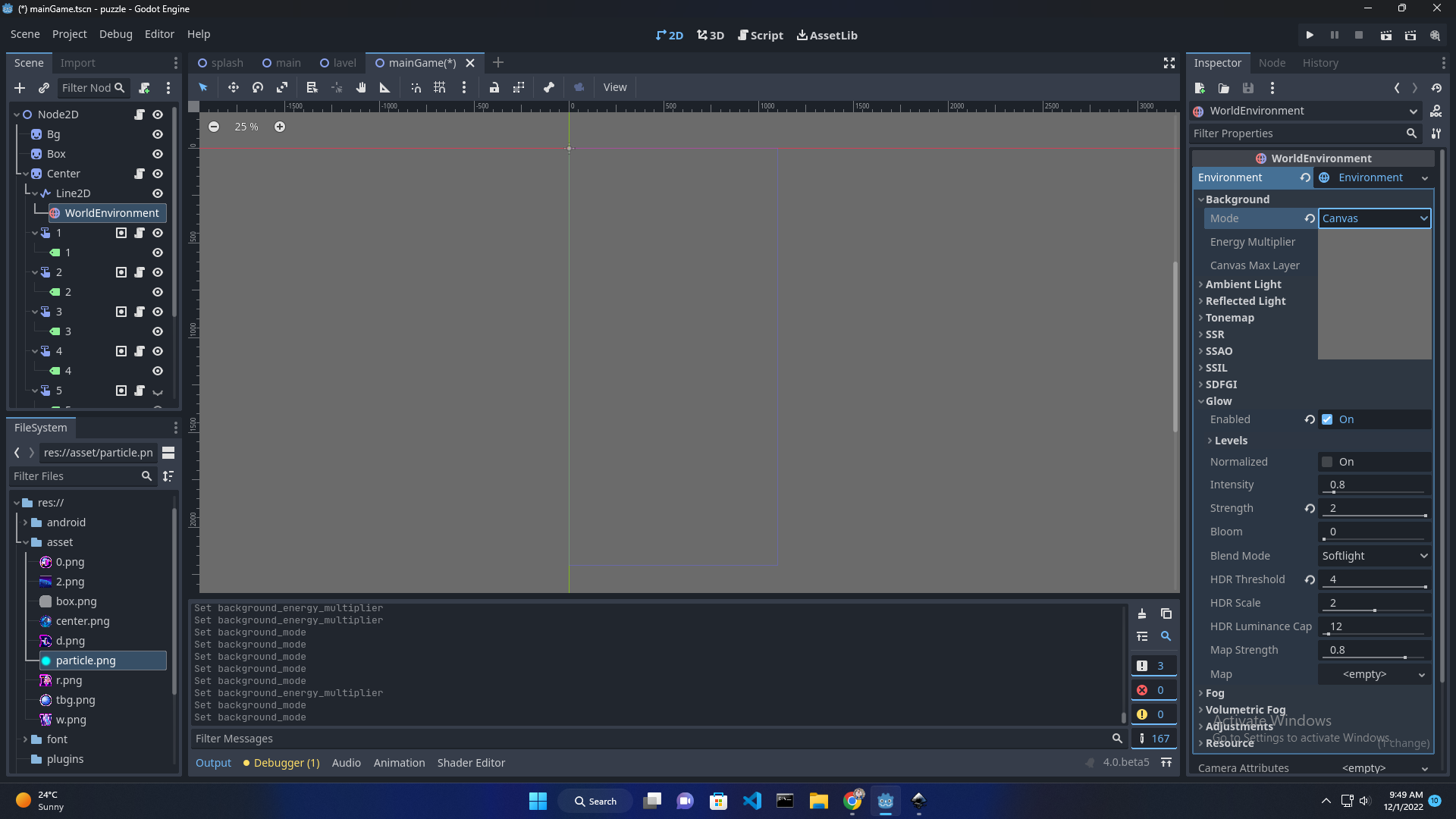 Worldenvironment Canvas World Not Working · Issue 69432 · Godotenginegodot · Github 3482