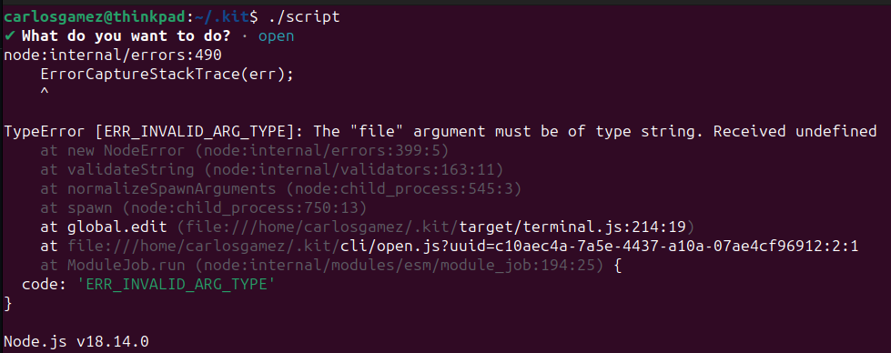 My Install Failed. What Should I Do? · johnlindquist kit · Discussion #1052 · GitHub