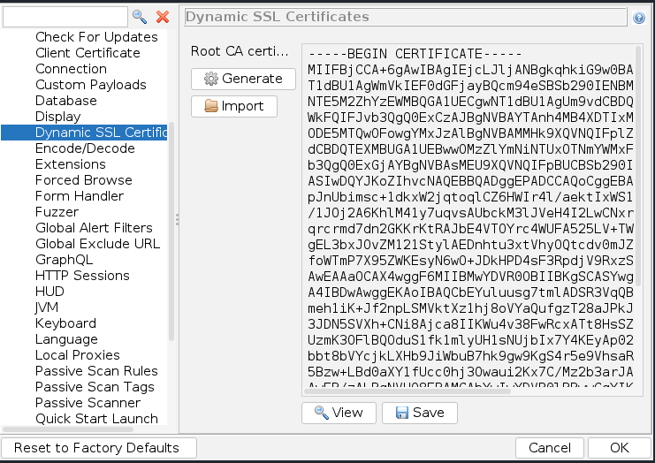 Allow to regenerate expired certificate from warning dialogue · Issue #6712 · zaproxy/zaproxy ...