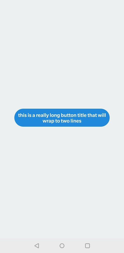 Multi-line Buttons do not respect justifyContent: 'center' on ...