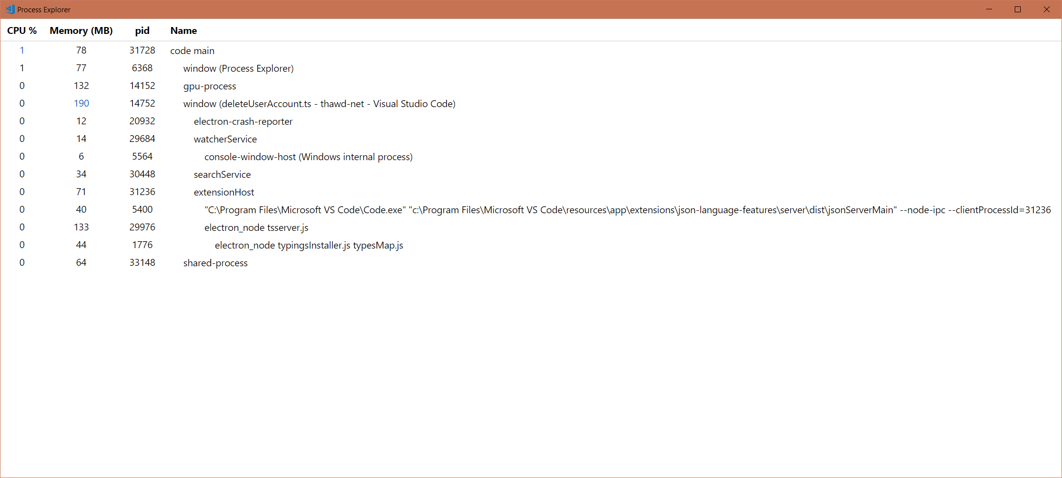 VS Code holds onto file handle which prevents other git client from ...