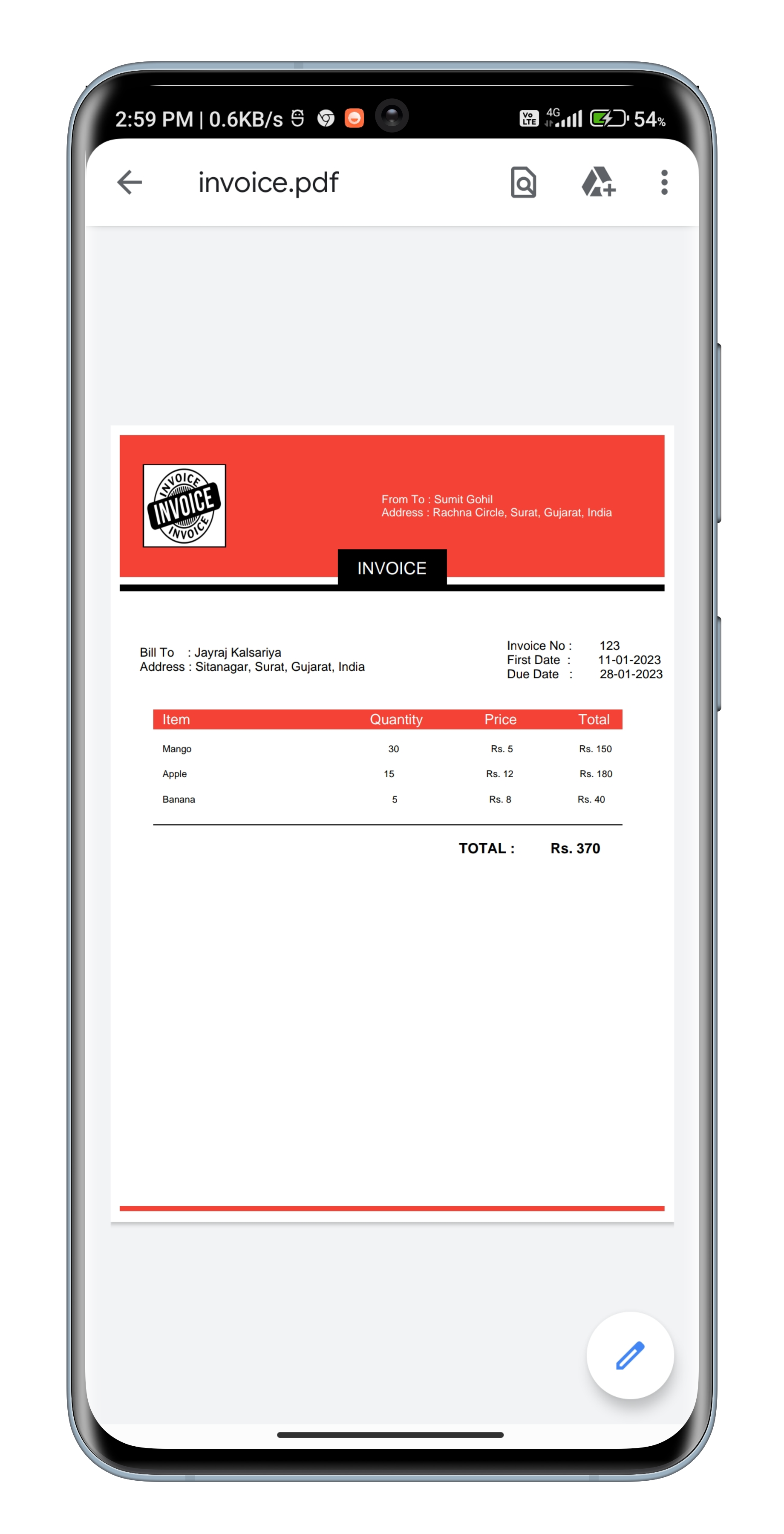 GitHub - Jayraj185/invoice_generator