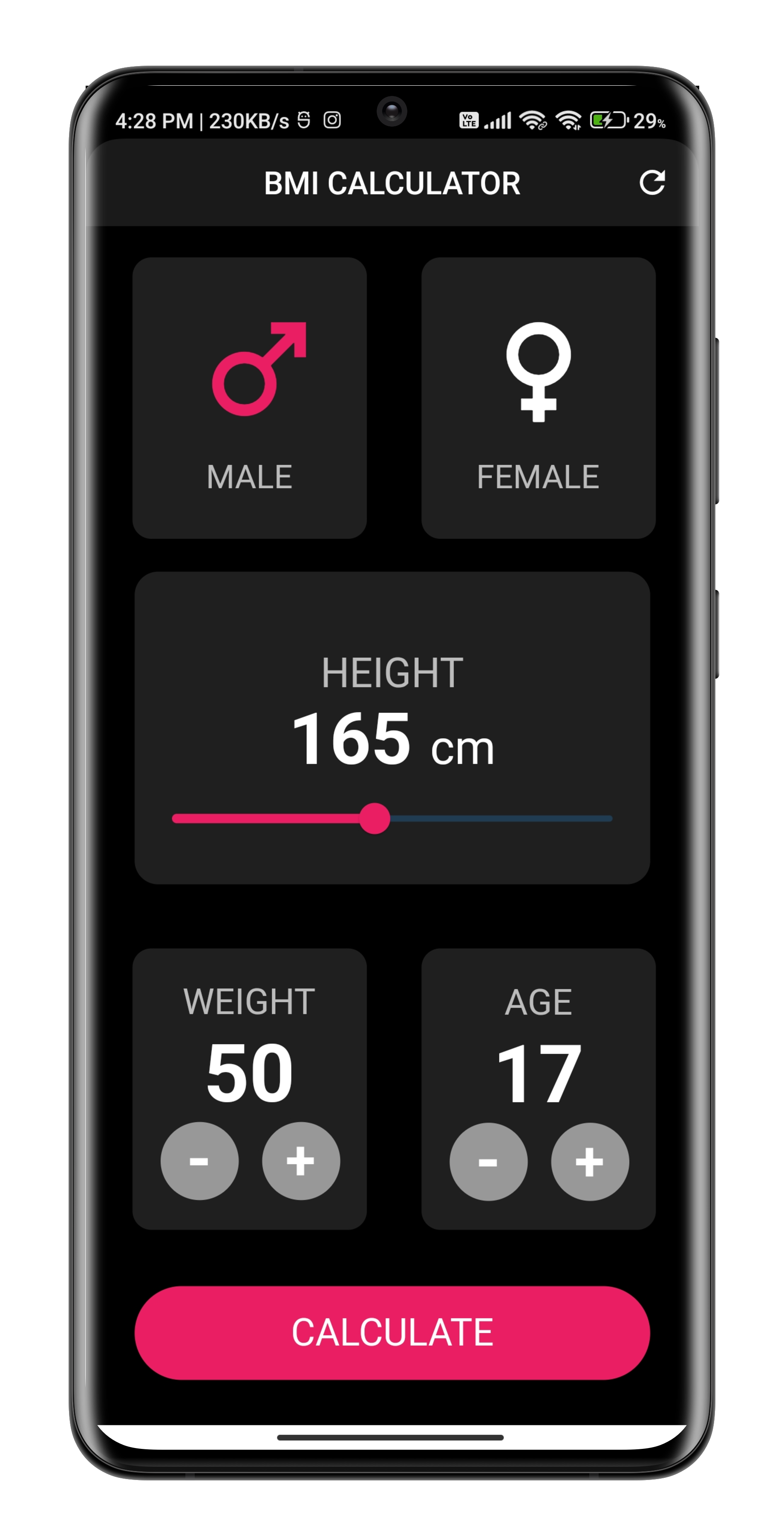 GitHub - bhavin2412/bmi_calculator_animation