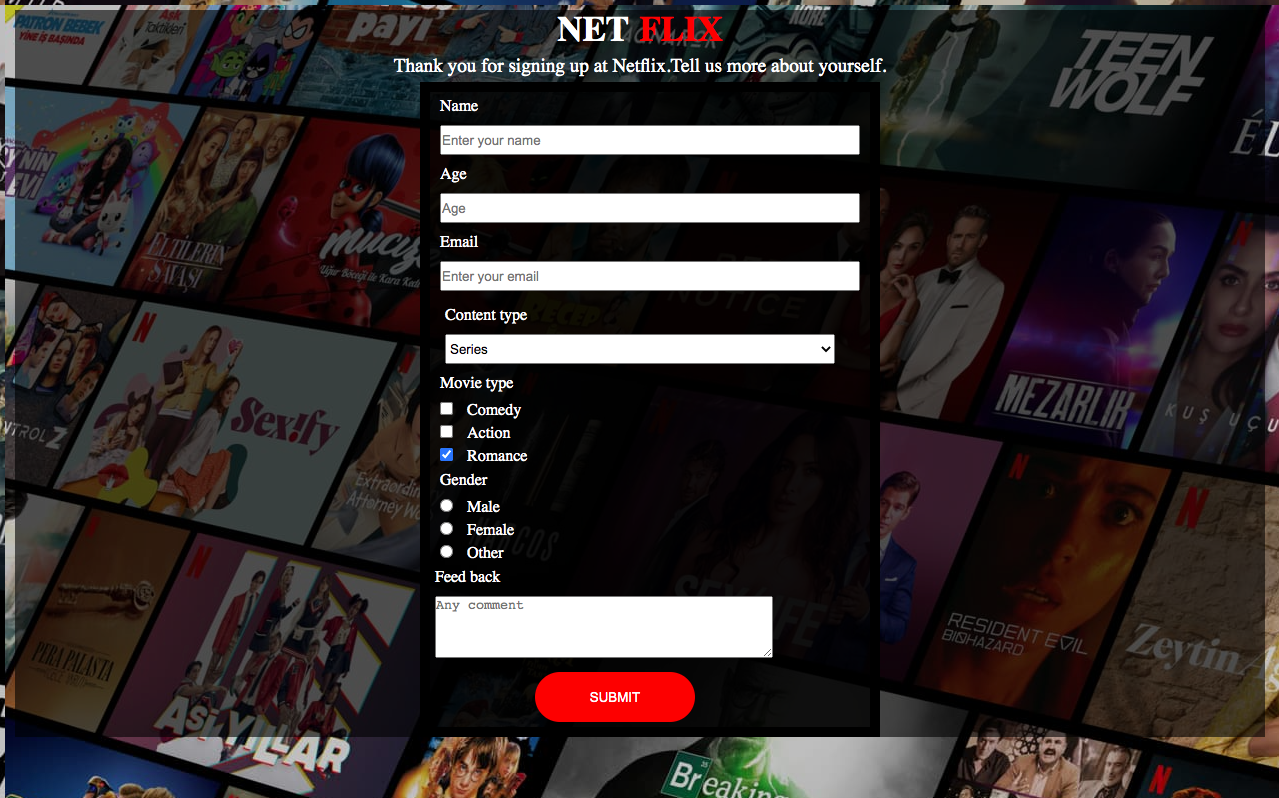 GitHub - bengin34/NetflixLoginPage