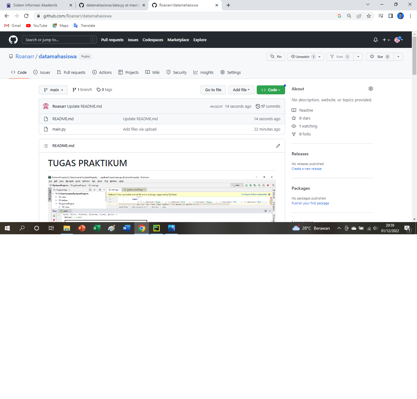 GitHub - Roanarr/datamahasiswa