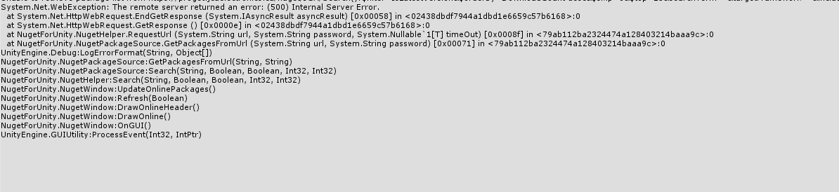 Installing custom NewGet Package · Issue #177 · GlitchEnzo/NuGetForUnity · GitHub