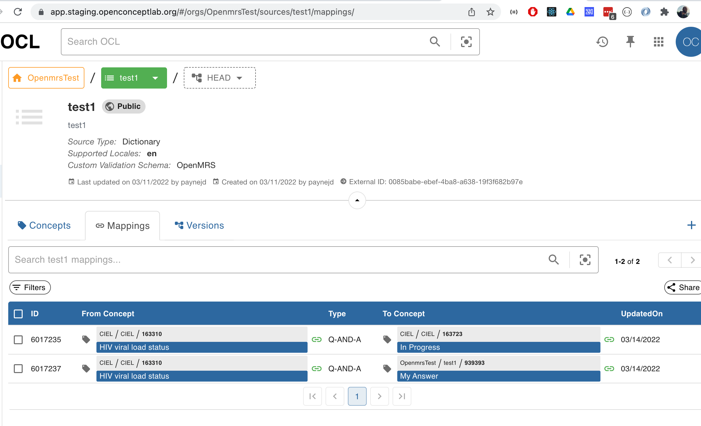 TermBrowser mapping incorrectly shows concepts as not being defined in OCL · Issue #1239 ...