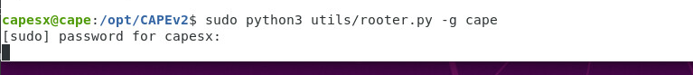 Incorrect permissions, need help with fixing rooter connexion · Issue #1694 · kevoreilly/CAPEv2 ...
