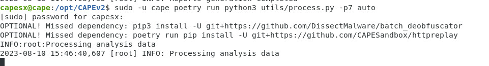Incorrect permissions, need help with fixing rooter connexion · Issue #1694 · kevoreilly/CAPEv2 ...