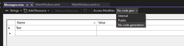Designercs For Resx File Doesnt Update After Resx File Modification · Issue 537 · Dotnet