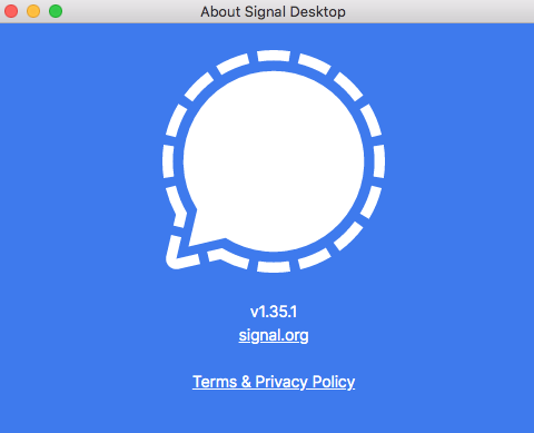 Signal v1.35.1 does not start on El Capitan (blue screen on launch) · Issue #4485 · signalapp ...