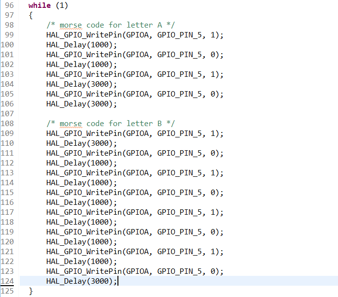 GitHub - AlvinChanChinKhai/stm32morse: Blink the STM32F4 onboard LED to ...