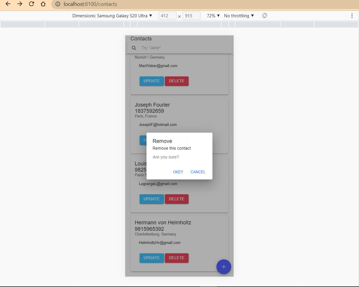 Github Sinanatici97addressbook V2 Addressbook With Ionic Angularrestapi 