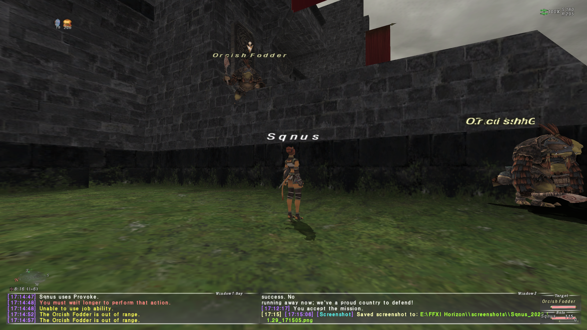 West Ronfaure - Orcs stuck in the Wall · Issue #1964 · AirSkyBoat/AirSkyBoat · GitHub