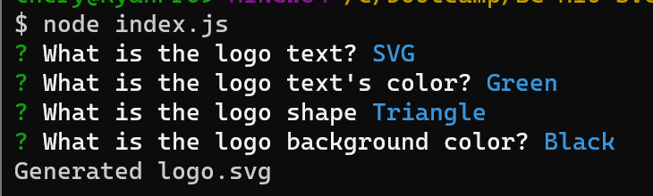 GitHub - CodeByDex/BC-M10-SVG-Logo-Generator: AS a freelance web developer I WANT to generate a ...