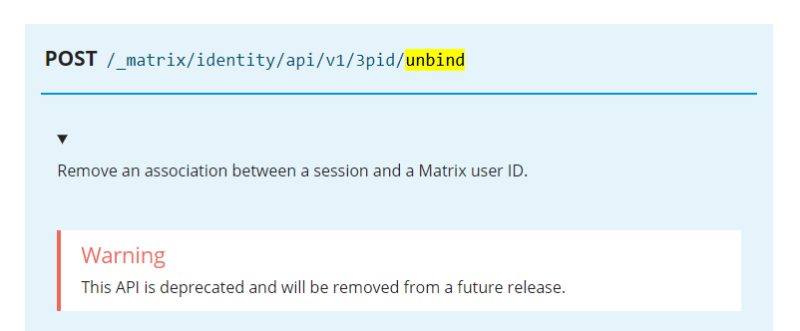 Move deprecated endpoint indicator up higher in the request representation · Issue #2890 ...