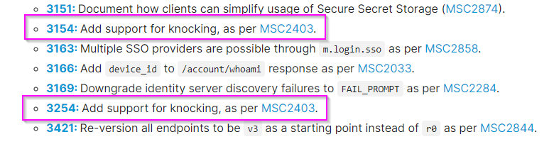 Changelog is not collapsing entries · Issue #908 · matrix-org/matrix ...