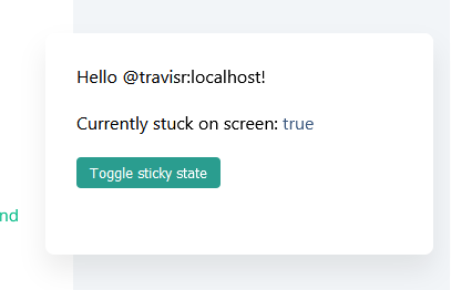 Widgets other than Jitsi requesting m.always_on_screen are not treated as persistent widgets ...
